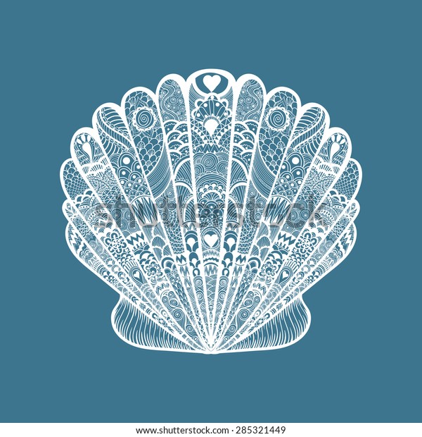 2,526 Zentangle Sea Shells Images, Stock Photos & Vectors | Shutterstock