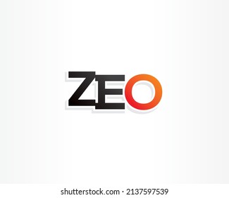 Zeo Initial Letter Concept Logo Stock Vector (Royalty Free) 2137597539 ...