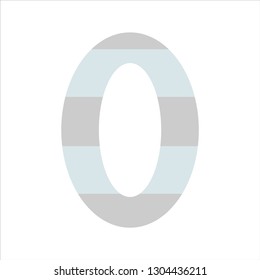 Zero Vector Illustration Stock Vector (Royalty Free) 1304436211 ...