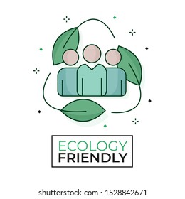 Zero Waste Group People Icon Ecology: เวกเตอร์สต็อก (ปลอดค่าลิขสิทธิ์ ...