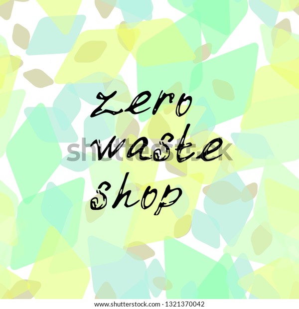 Zero Waste Shop Logo Black White Stock Vector (Royalty Free) 1321370042 ...