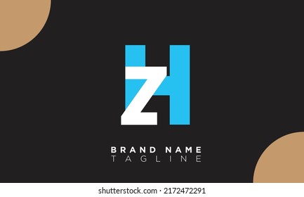 Zh Alphabet Letters Initials Monogram Logo Stock Vector (Royalty Free ...