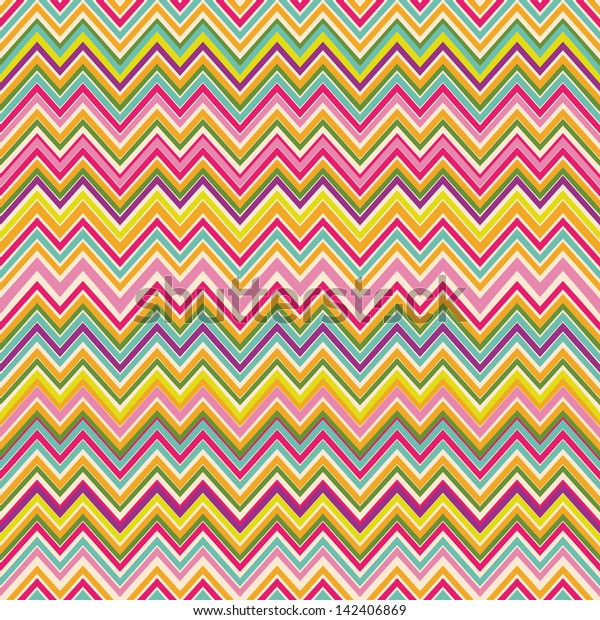 MOTIF HARMONIEUX ZIG ZAG : image vectorielle de stock (libre de droits ...