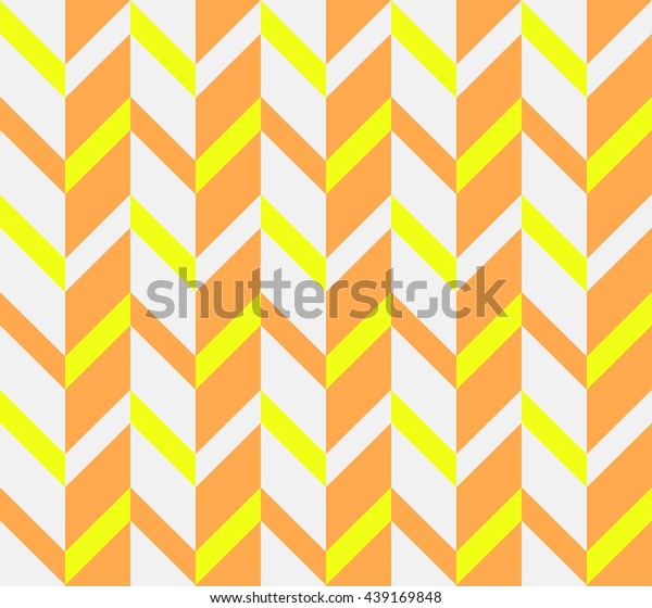 Zigzag Background Yellow Orange Color Stock Vector (Royalty Free ...