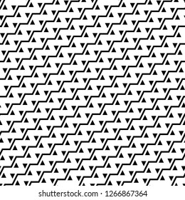 Zigzag Lines Triangles Background Jagged Stripes Stock Vector (Royalty ...