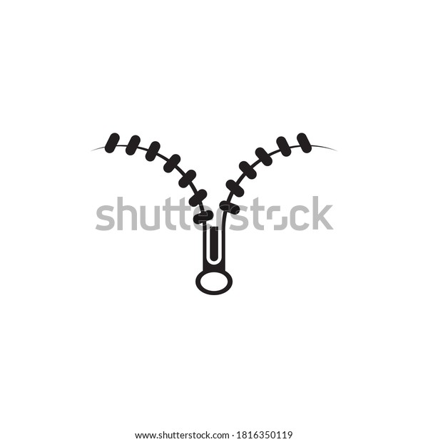 Zipper Clothing Logo Design Vector Template Stock Vector (Royalty Free ...