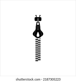 Zipper Icon Zip Fastener Icon Vector Stock Vector (Royalty Free ...