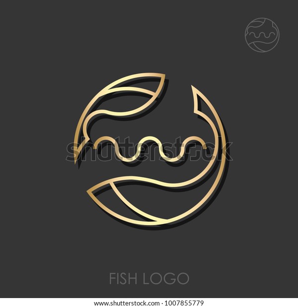 Zodiac Sign Pisces Fish Zodiac Flat Stock Vector (Royalty Free) 1007855779