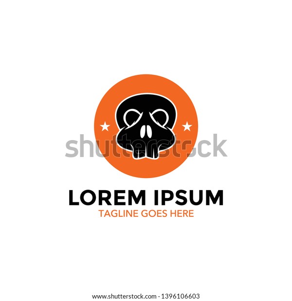 Zombie Logo Vector Horror Scary Stock Vector (Royalty Free) 1396106603 ...