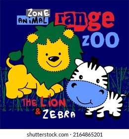 Zone Animal Cartoon Vector Design Stock Vector (Royalty Free ...
