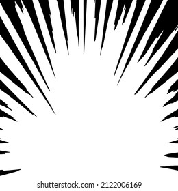 Zoom Line Effect Cartoon Scattered Lines Stock Vector (Royalty Free ...