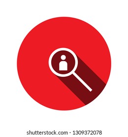 Zoom Man Vector Icon Stock Vector (Royalty Free) 1309372078 | Shutterstock