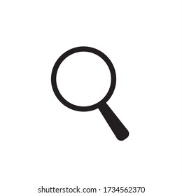 Zoom Search Icon Vector Design Isolated Stock Vector (Royalty Free ...