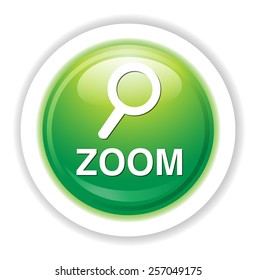 Zoom Word Icon Stock Vector (Royalty Free) 257049175 | Shutterstock