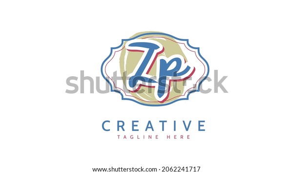 Zp Initials Handwriting Logo Vector Stock Vector (Royalty Free ...
