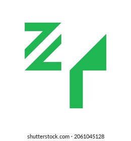 Zp Logo Vector Design Template Stock Vector (Royalty Free) 2061045128 ...