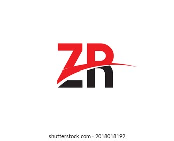 Zr Letter Initial Logo Design Template Stock Vector (Royalty Free ...