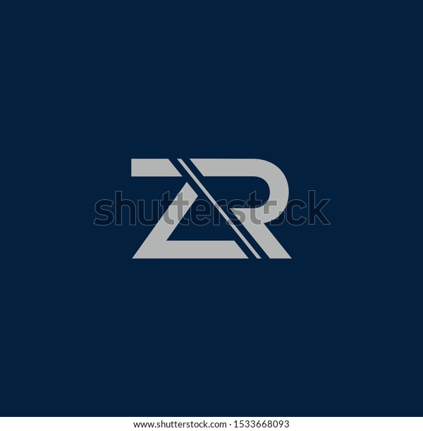 Zr Logo Icon Designs Stock Vector (Royalty Free) 1533668093 | Shutterstock
