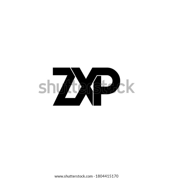 Zxp Letter Original Monogram Logo Design Stock Vector (Royalty Free ...