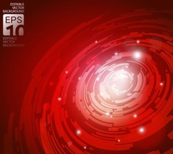 Abstract Technology Background - Networks - Red - Free Stock Photo by ...