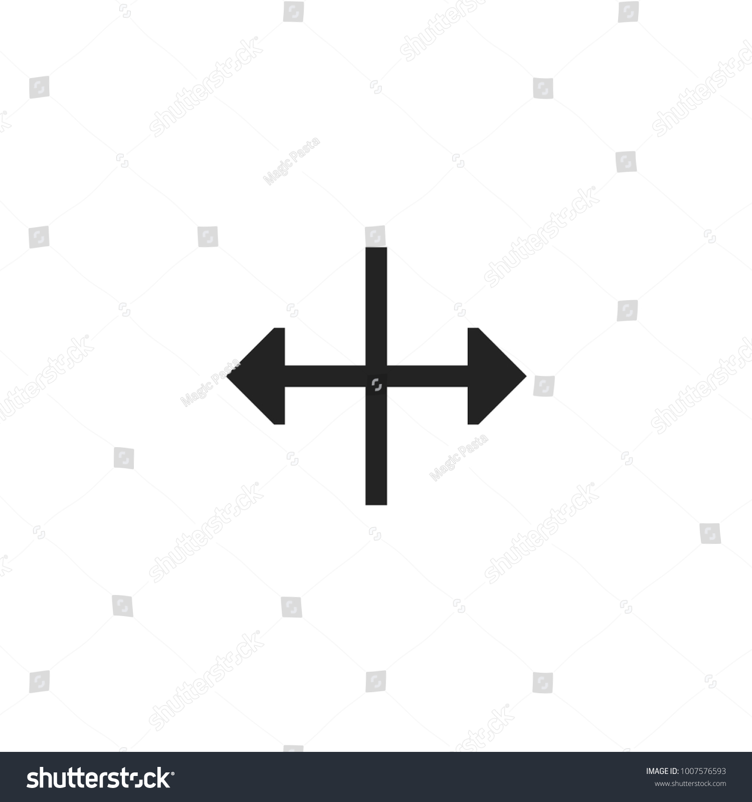 Resize Cursor Pointer Icon Vector Stock Vector (Royalty Free ...