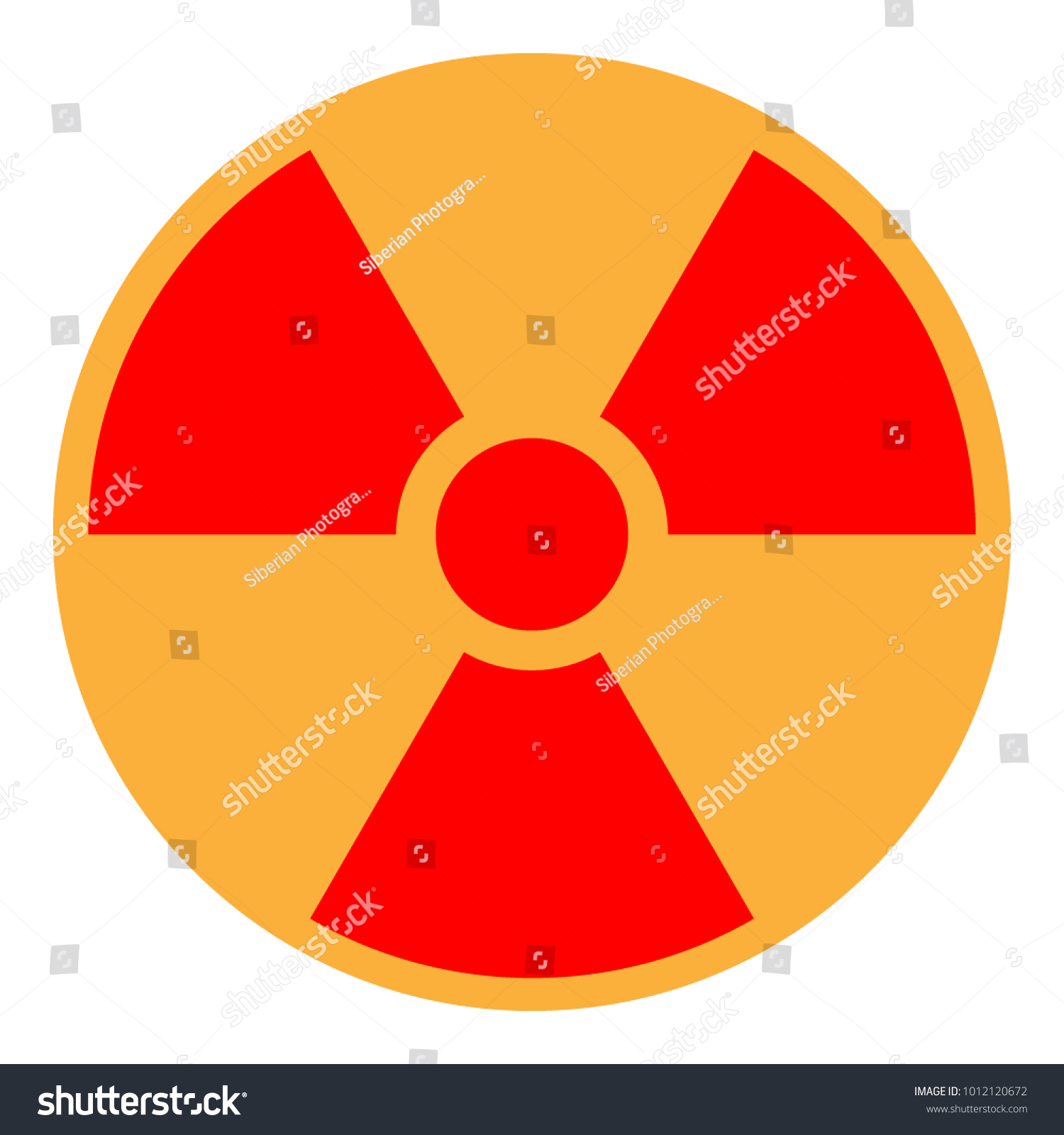 Yellow Red Ionizing Radiation Sign Circle Stock Vector (Royalty Free ... Yellow Red Ionizing Radiation Sign Circle Stock Vector (Royalty Free ...