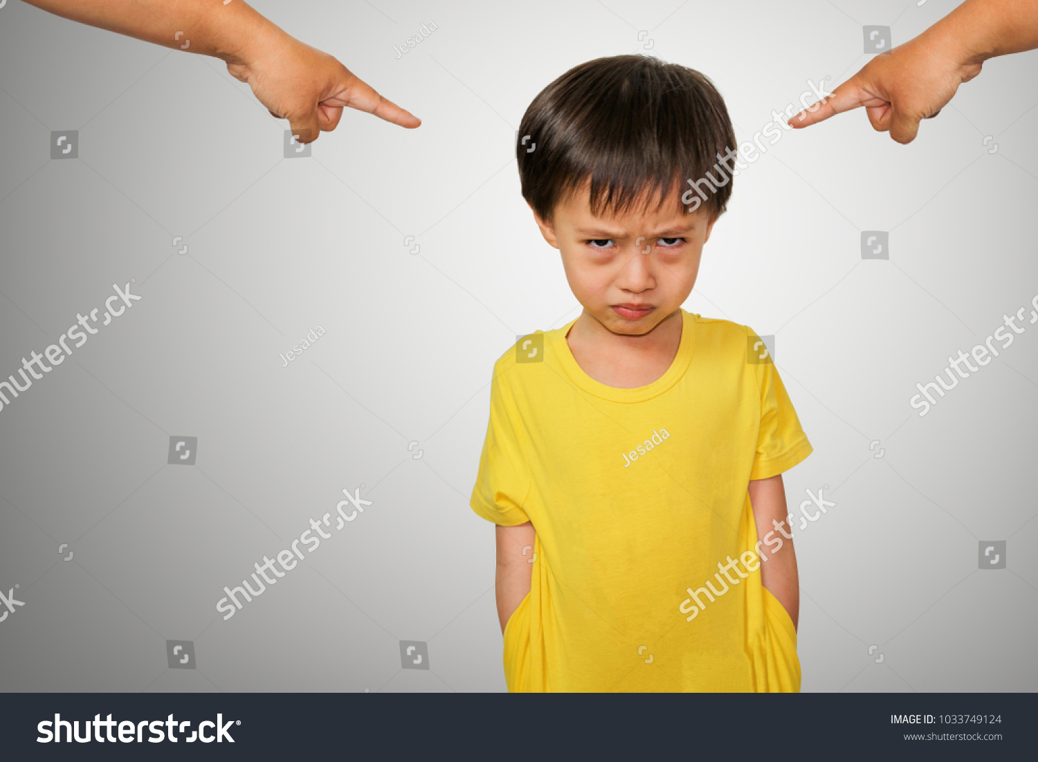 Effects Parental Pressure On Kid Concept Stock Photo 1033749124 ... Effects Parental Pressure On Kid Concept Stock Photo 1033749124 ...