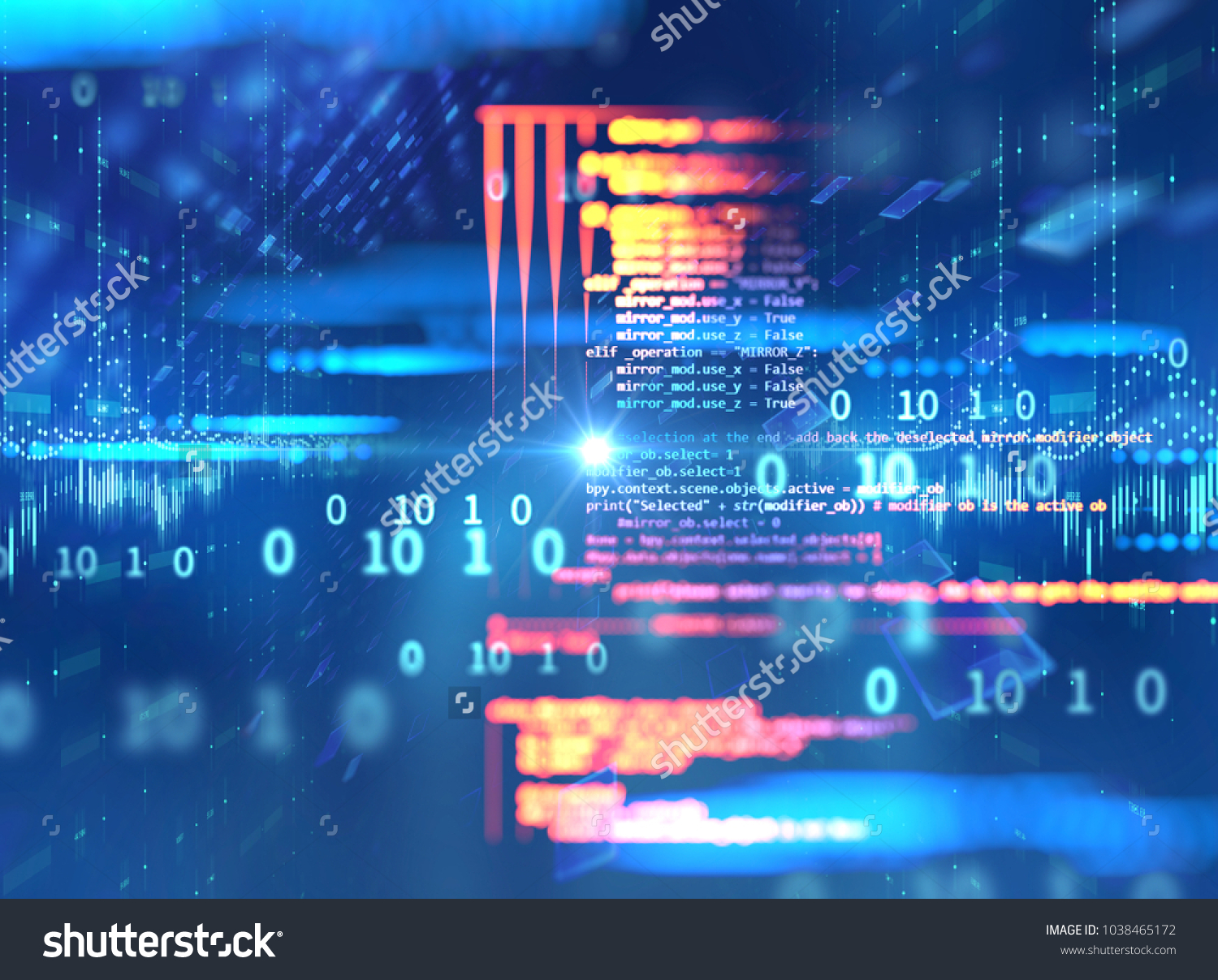 Programming Code Abstract Technology Background Software Stock ...