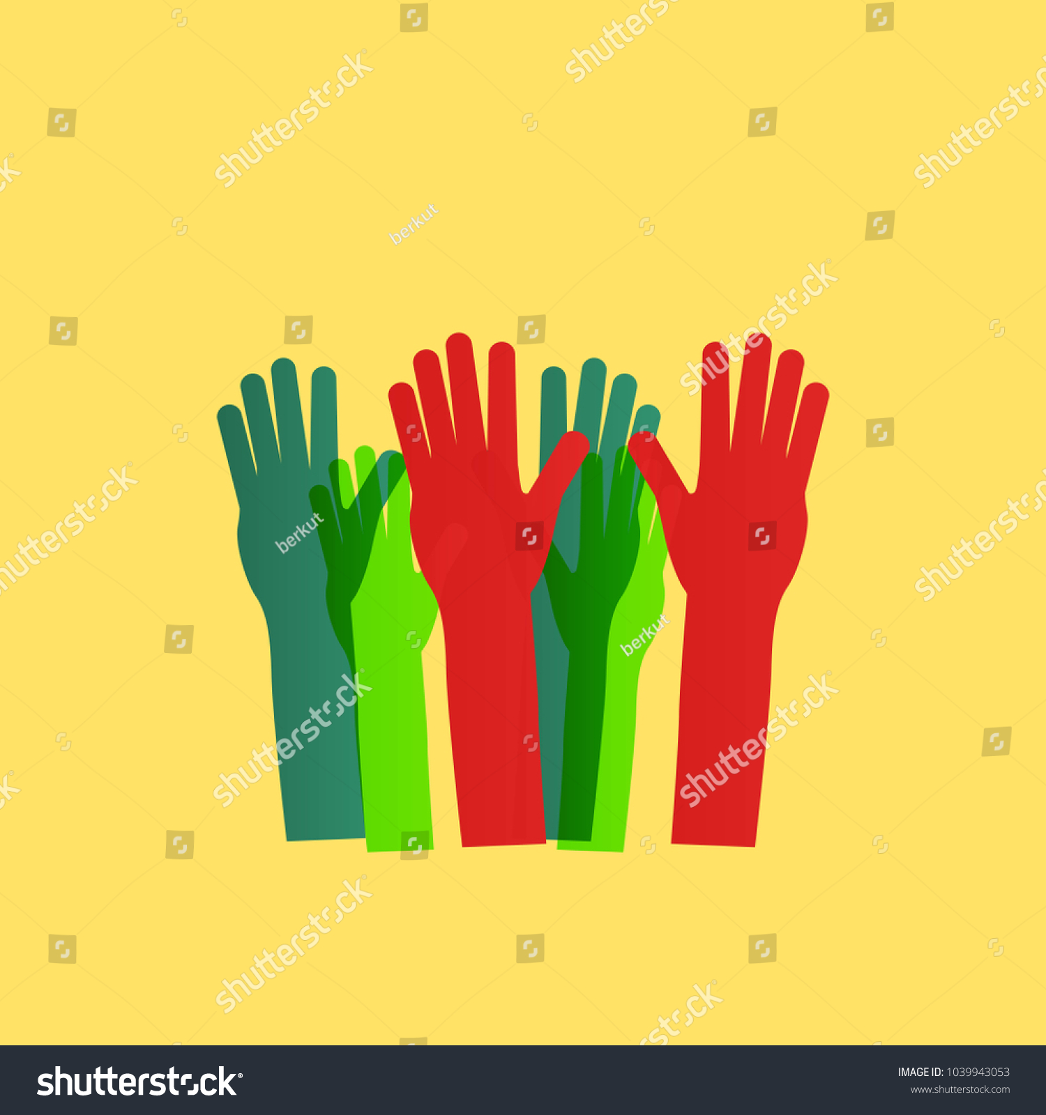 Hands Teamwork Connecting Concept Stock Vector (Royalty Free ... Hands Teamwork Connecting Concept Stock Vector (Royalty Free ...
