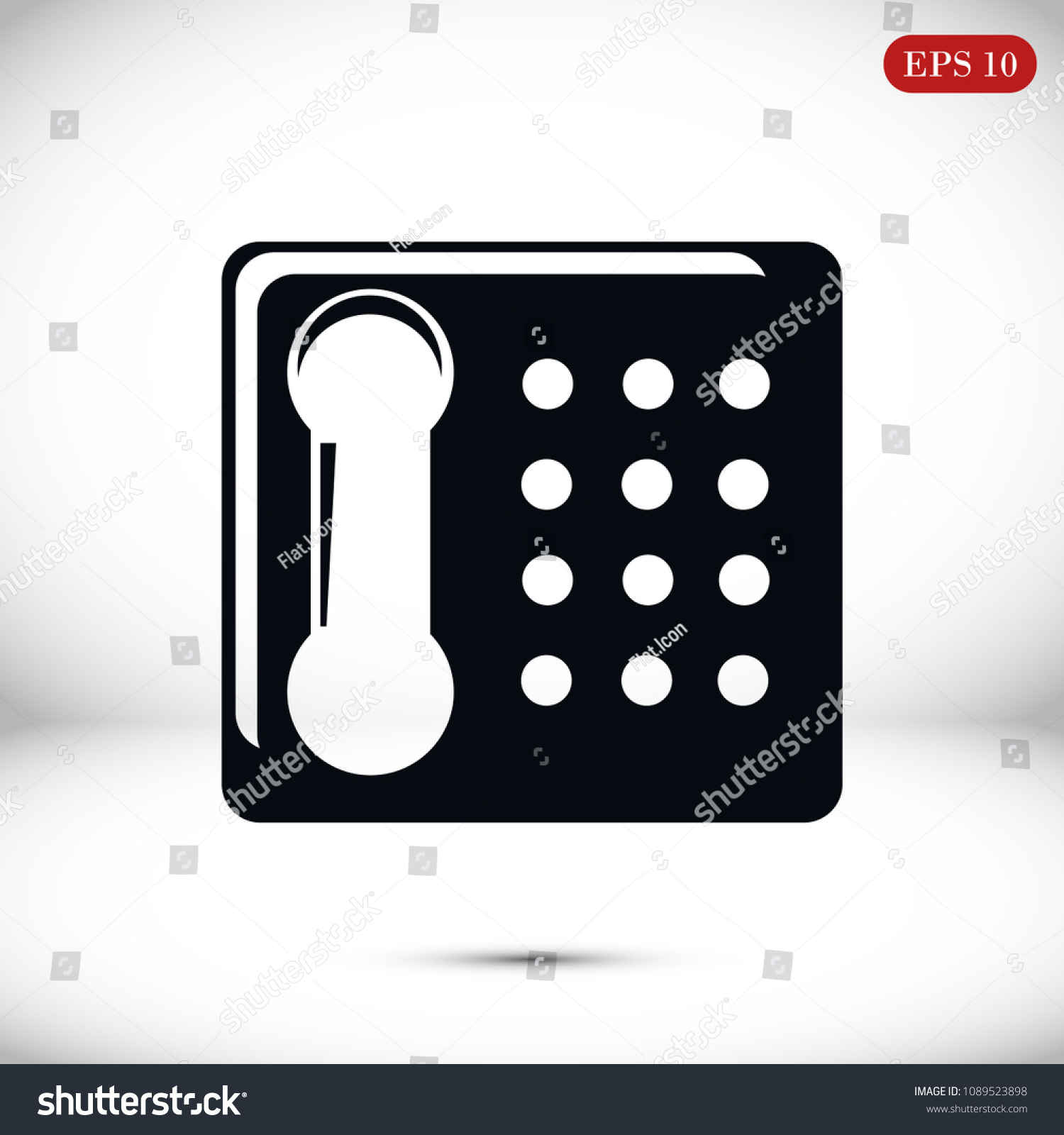 Old Phone Vector Icon Stock Vector Stock Vector (Royalty Free ... Old Phone Vector Icon Stock Vector Stock Vector (Royalty Free ...