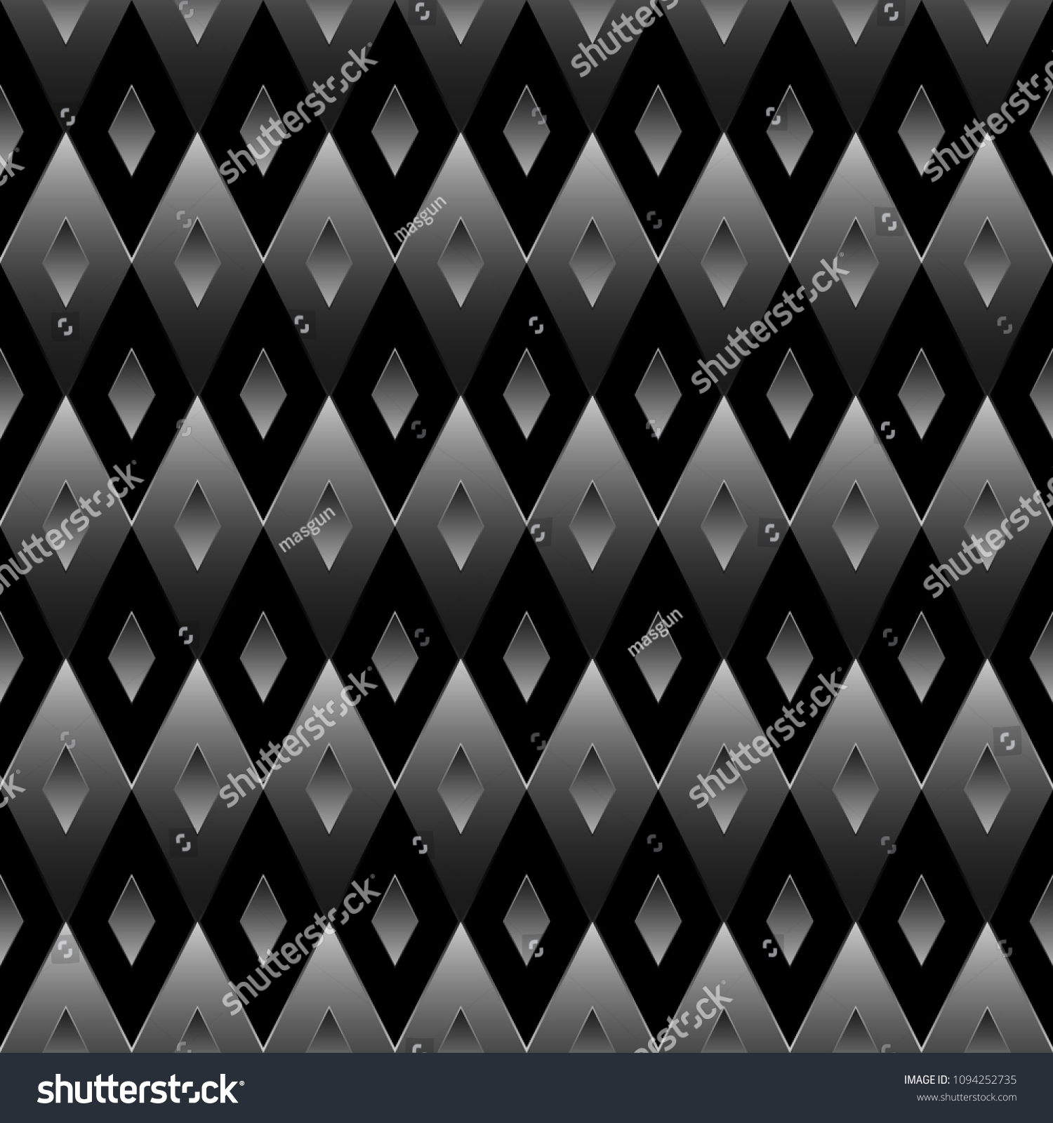 Black White Parallelogram Pattern Stock Vector (Royalty Free ... Black White Parallelogram Pattern Stock Vector (Royalty Free ...