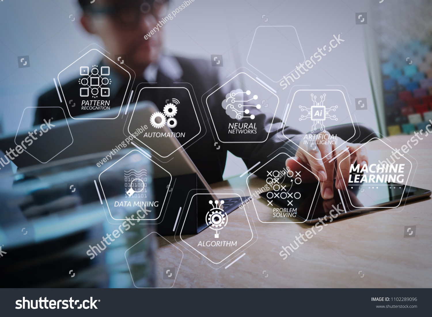Machine Learning Technology Diagram Artificial Intelligence Stock Photo ... Machine Learning Technology Diagram Artificial Intelligence Stock Photo ...