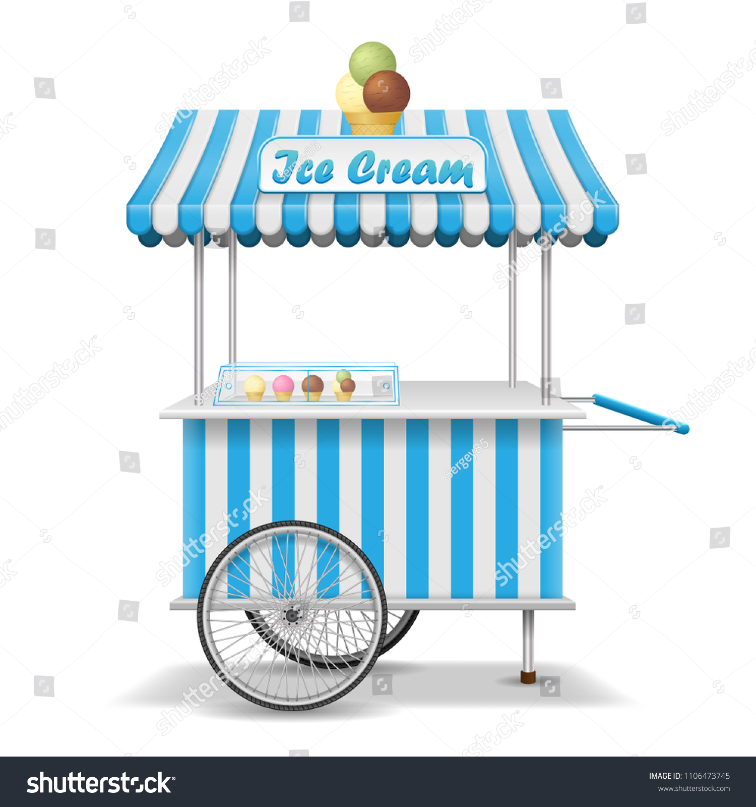 Realistic Street Food Cart Wheels Mobile Stock Vector (Royalty Free ... Realistic Street Food Cart Wheels Mobile Stock Vector (Royalty Free ...