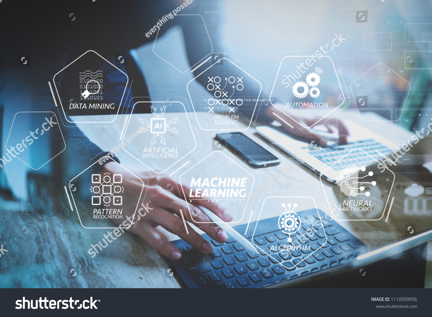 Machine Learning Technology Diagram Artificial Intelligence Stock Photo ... Machine Learning Technology Diagram Artificial Intelligence Stock Photo ...