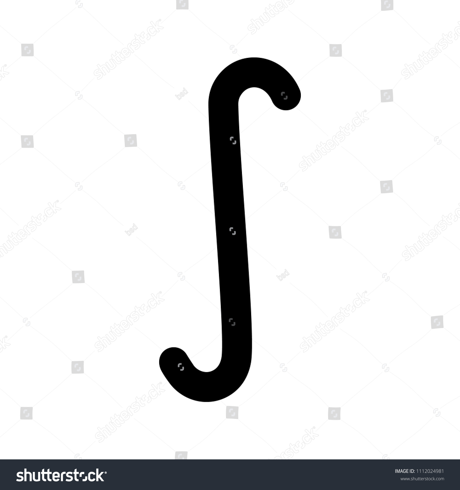 Indefinite Integral Symbol Glyph Icon Silhouette Stock Vector (Royalty ... Indefinite Integral Symbol Glyph Icon Silhouette Stock Vector (Royalty ...