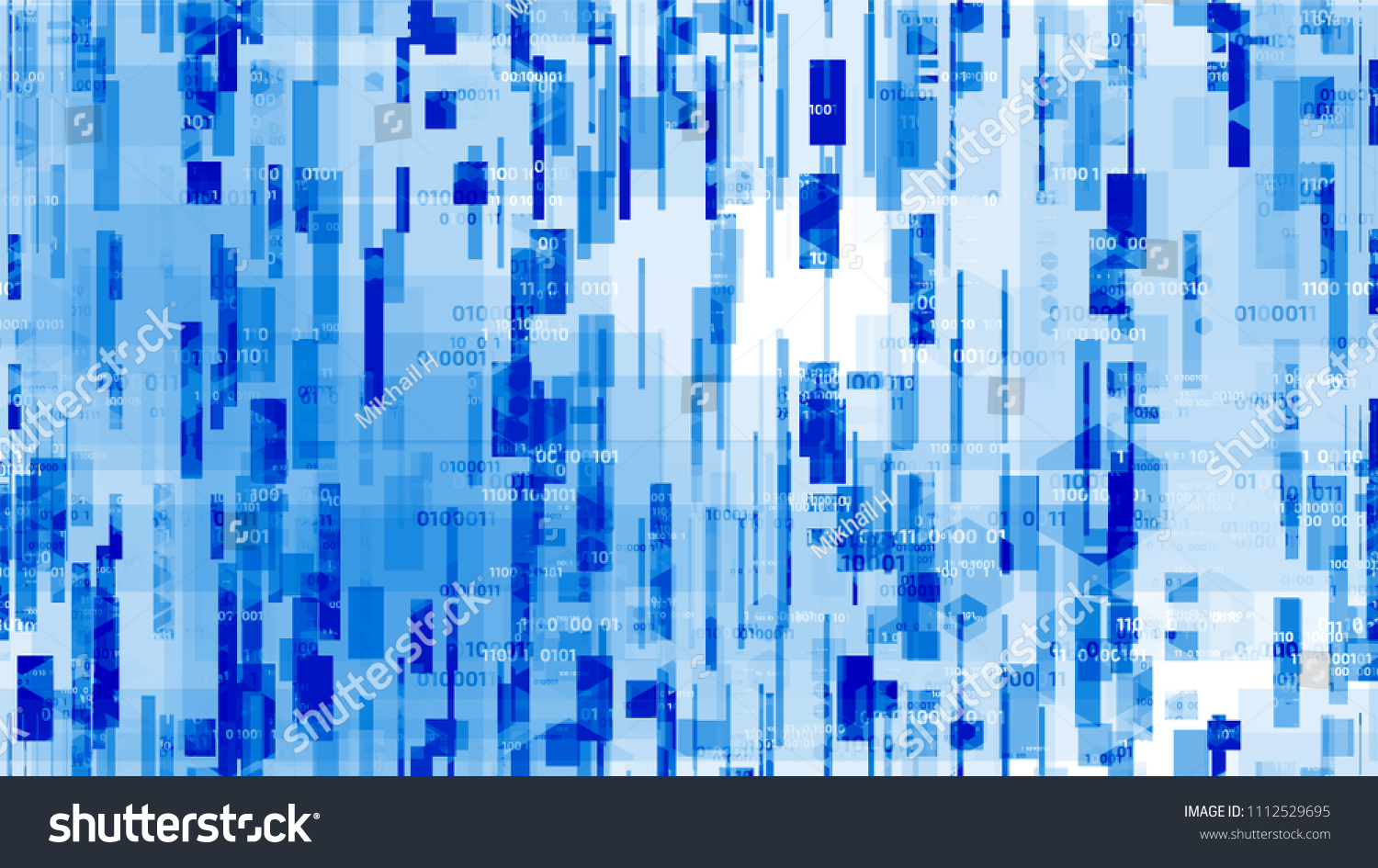 Electronic Technology Background Binary Code Telecommunication Stock ...