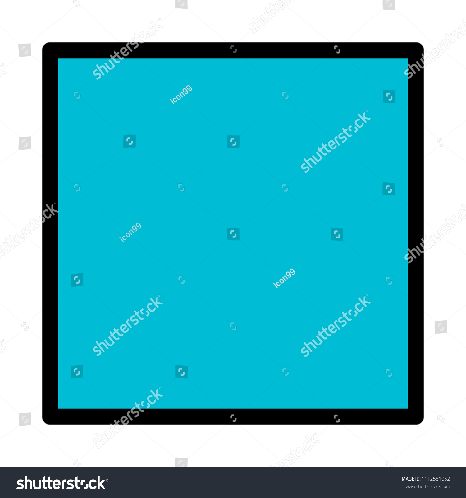 Rectangular Square Shape Stock Vector (Royalty Free) 1112551052 ...