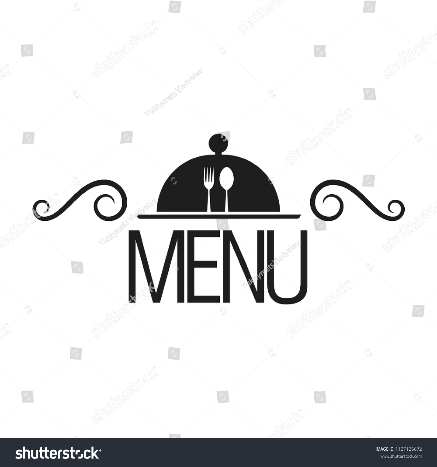 Restaurant Cafe Menu Template Design Food Stock Vector Royalty Free 1127126672 Shutterstock