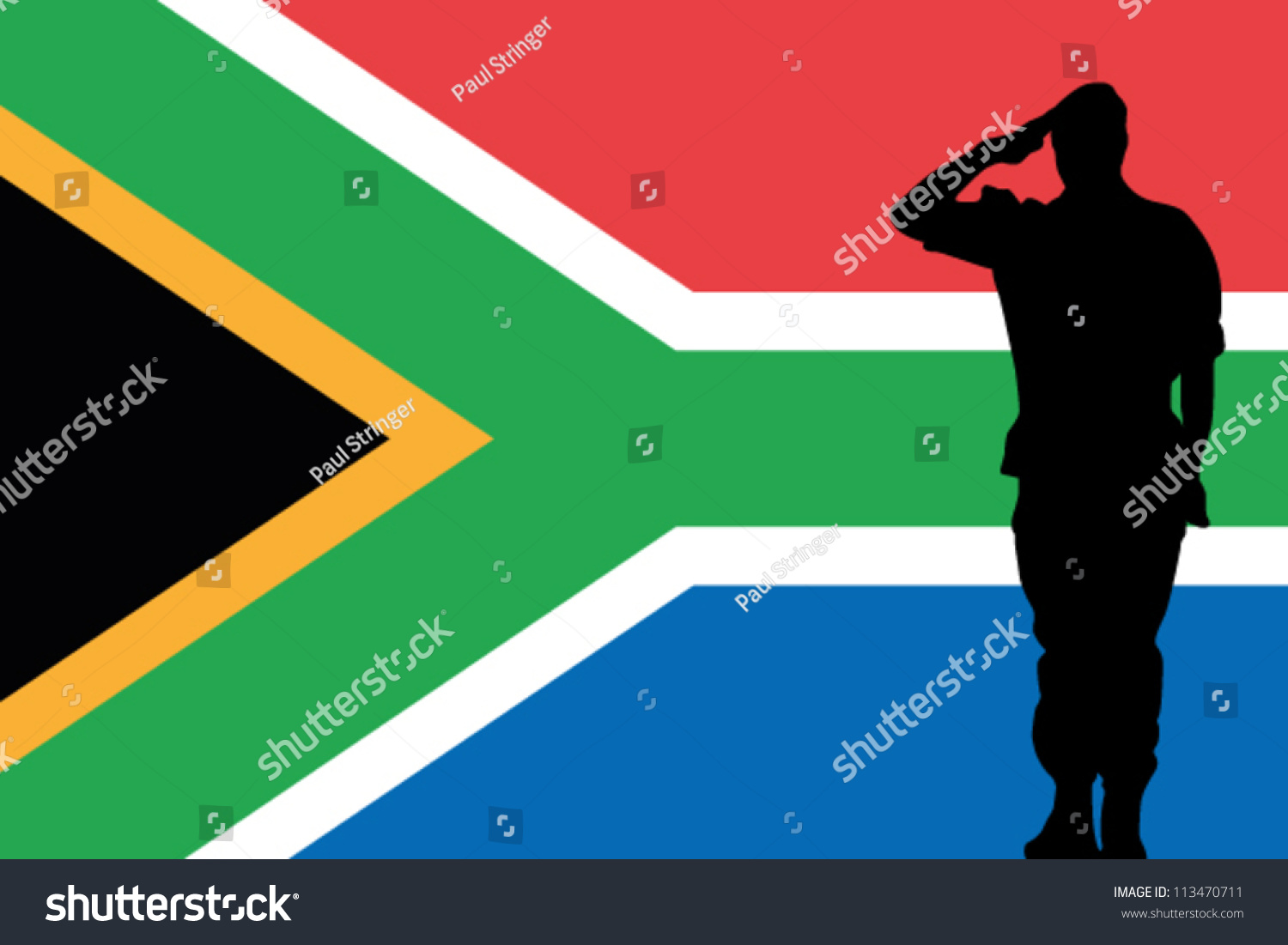 South Africa Flag Silhouette Soldier Saluting Stock Vector (Royalty ... South Africa Flag Silhouette Soldier Saluting Stock Vector (Royalty ...