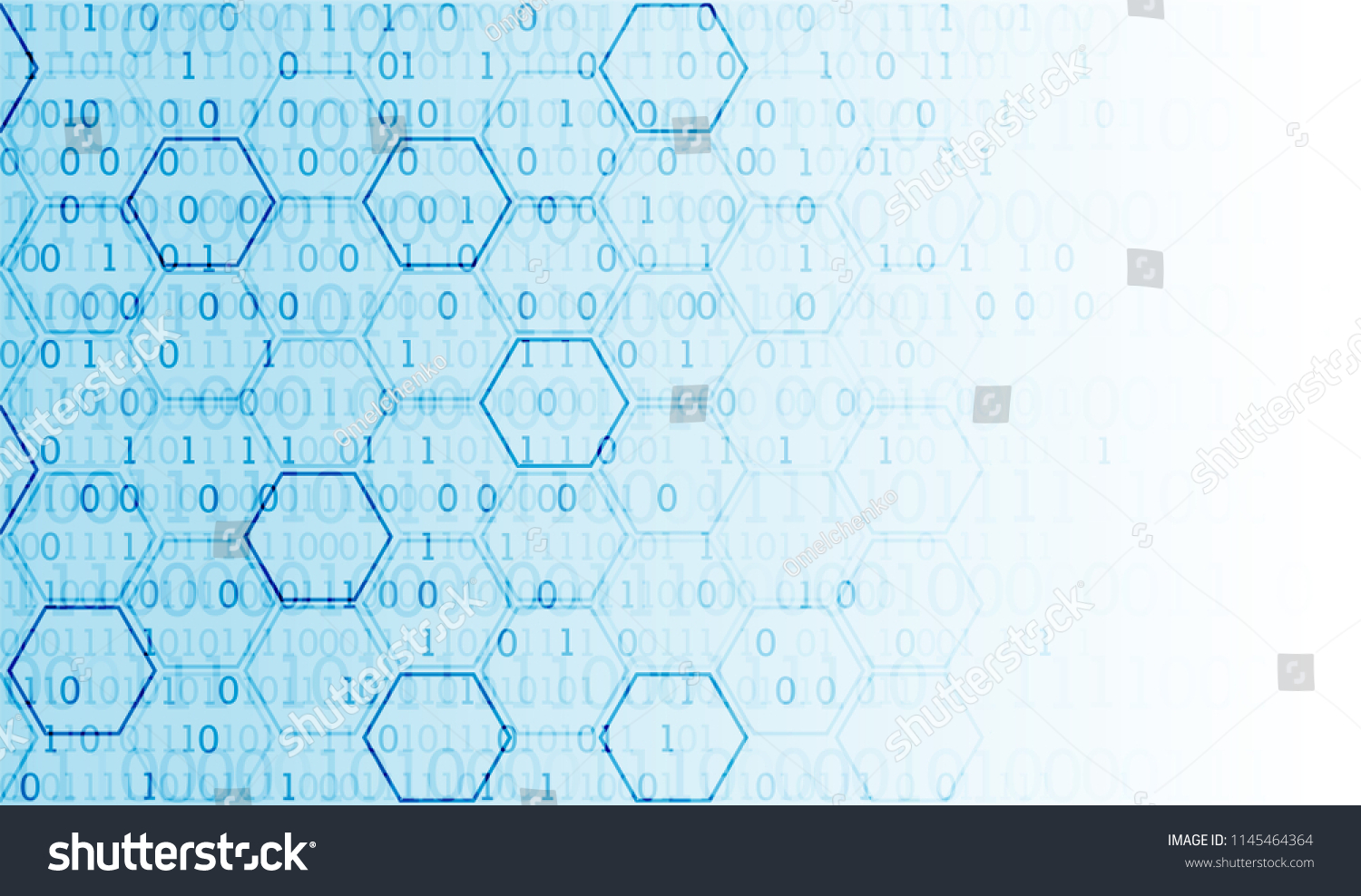 Technology Background Binary Computer Code Vector Stock Vector (Royalty ...