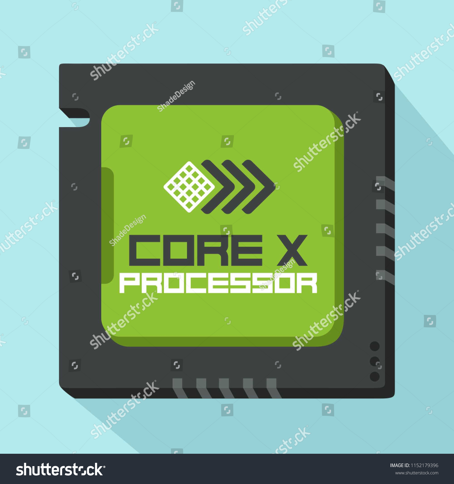 8 Processor_core X_vector Images, Stock Photos & Vectors | Shutterstock