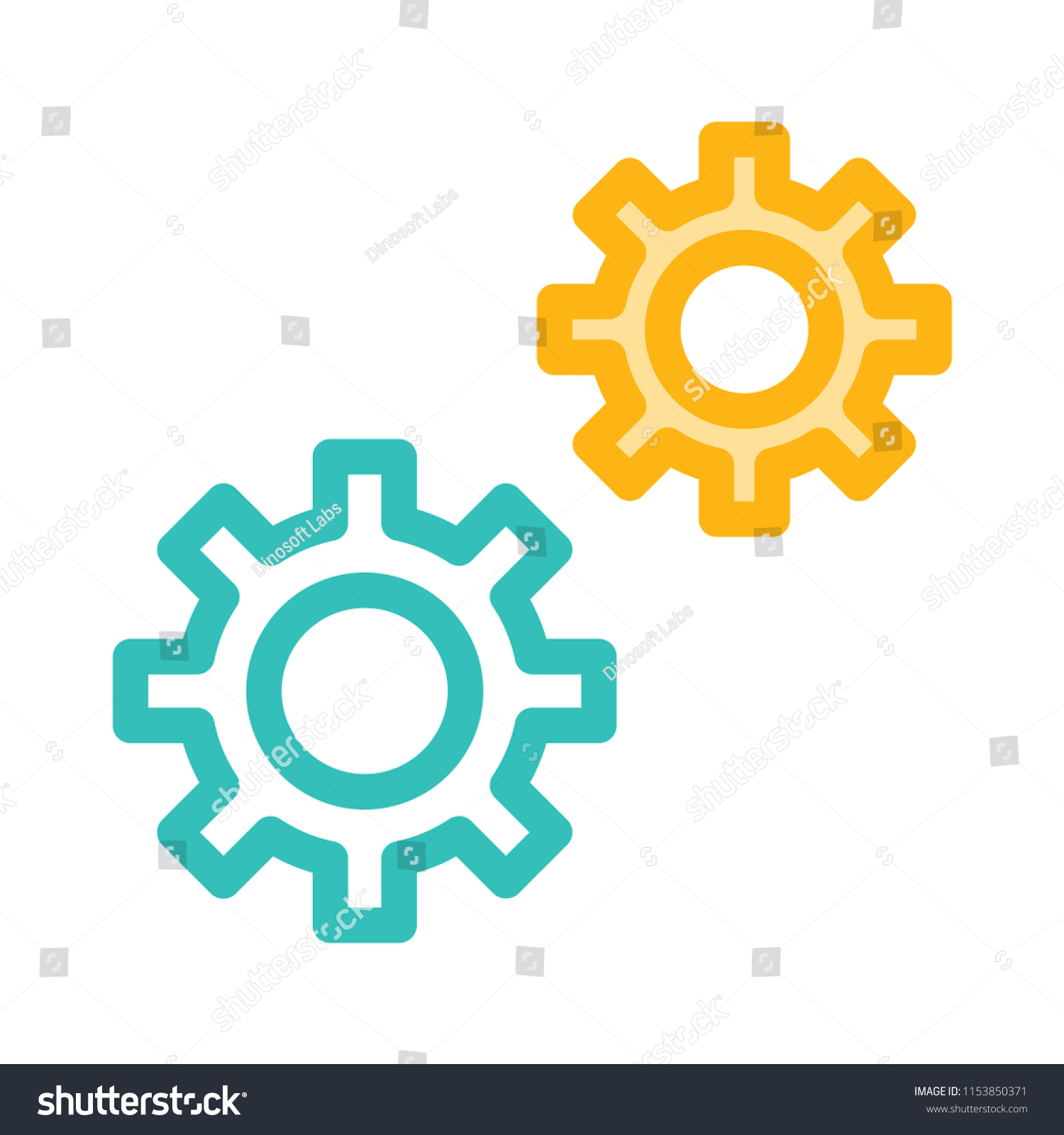 Setting Gear Configuration Stock Vector (Royalty Free) 1153850371 ... Setting Gear Configuration Stock Vector (Royalty Free) 1153850371 ...