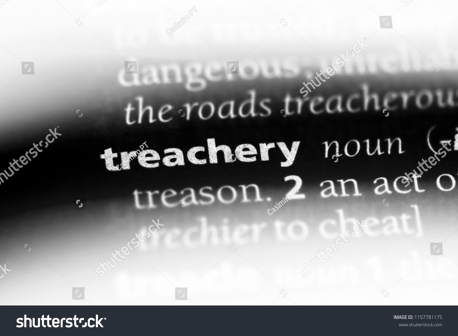 Treachery Word Dictionary Treachery Concept Stock Photo 1157781175 ... Treachery Word Dictionary Treachery Concept Stock Photo 1157781175 ...