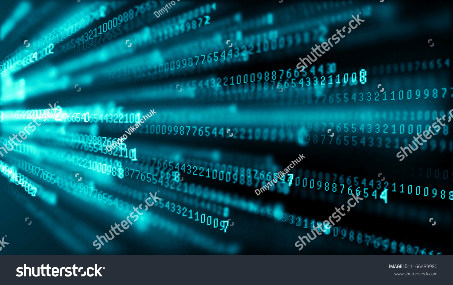 Binary Code Abstract Technology Background Big Stock Illustration 1166489980 Shutterstock
