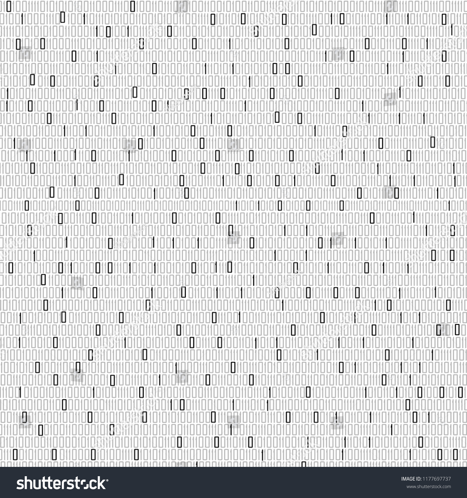 Abstract Technology Background Binary Computer Code Stock Vector ...
