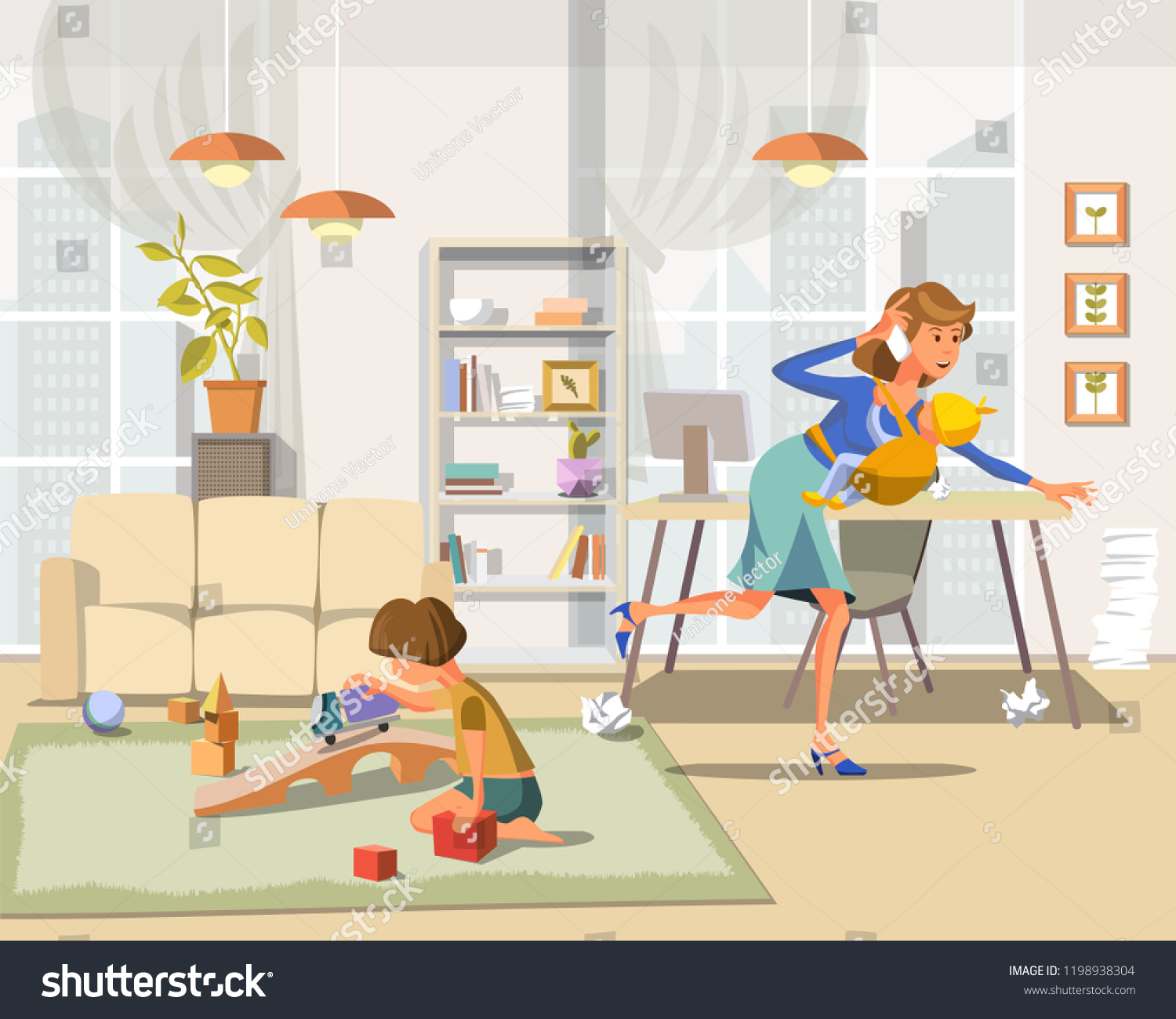 Working Mother Clipart Images