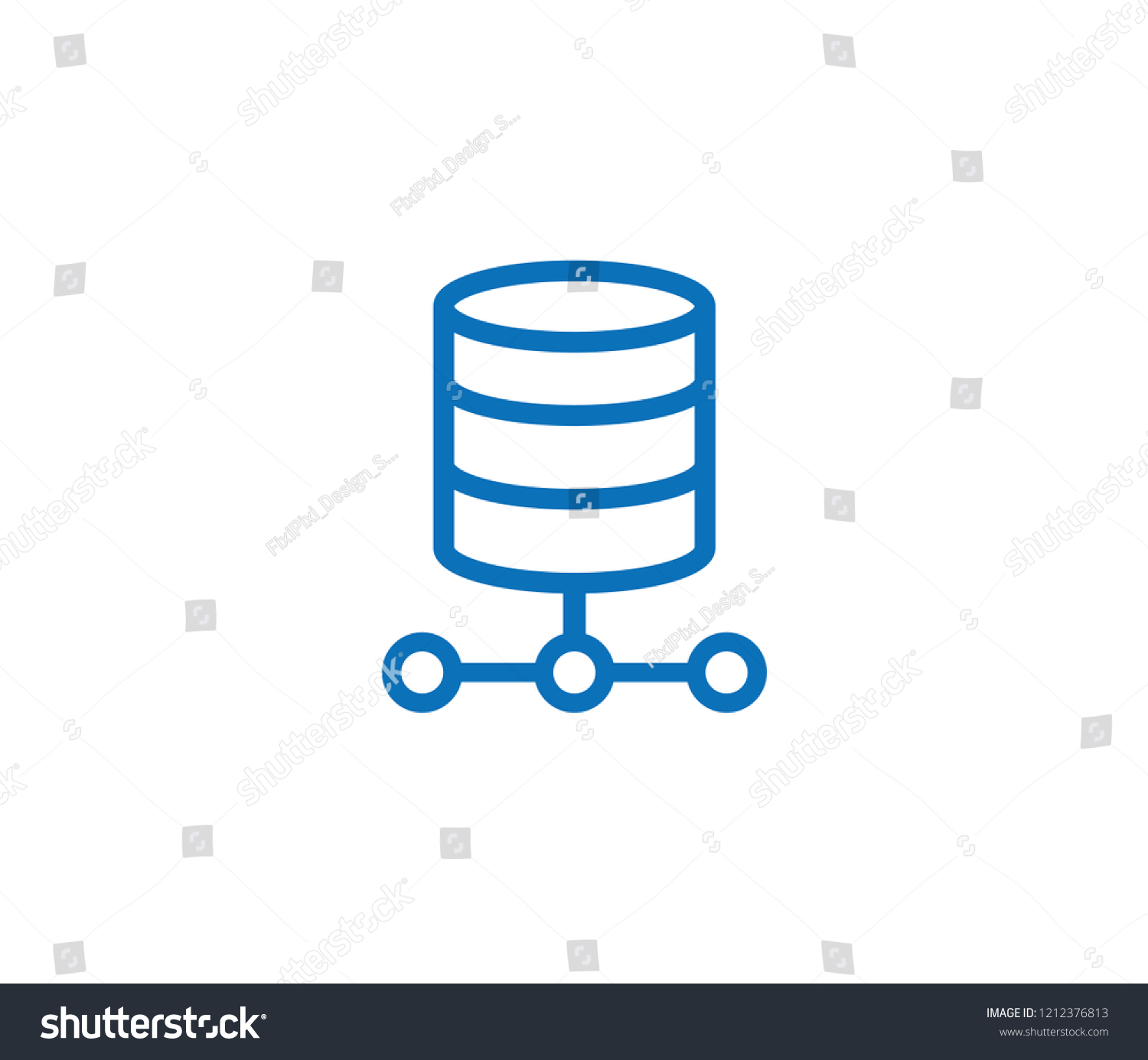 Data Server Icon Stock Vector (Royalty Free) 1212376813 | Shutterstock