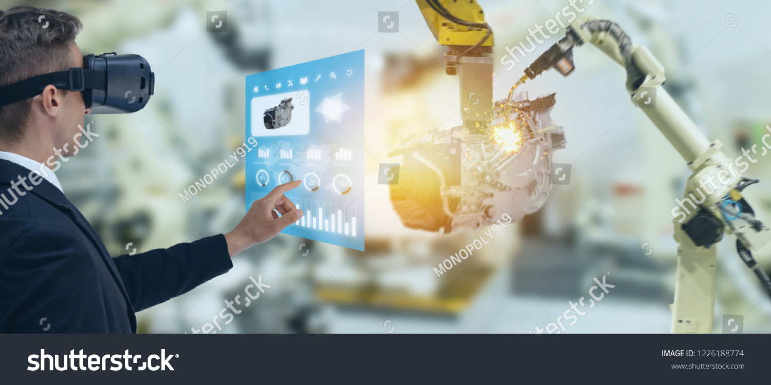 Iot Industry 40 Conceptindustrial Engineer Using Stock Photo 1226188774 ... Iot Industry 40 Conceptindustrial Engineer Using Stock Photo 1226188774 ...