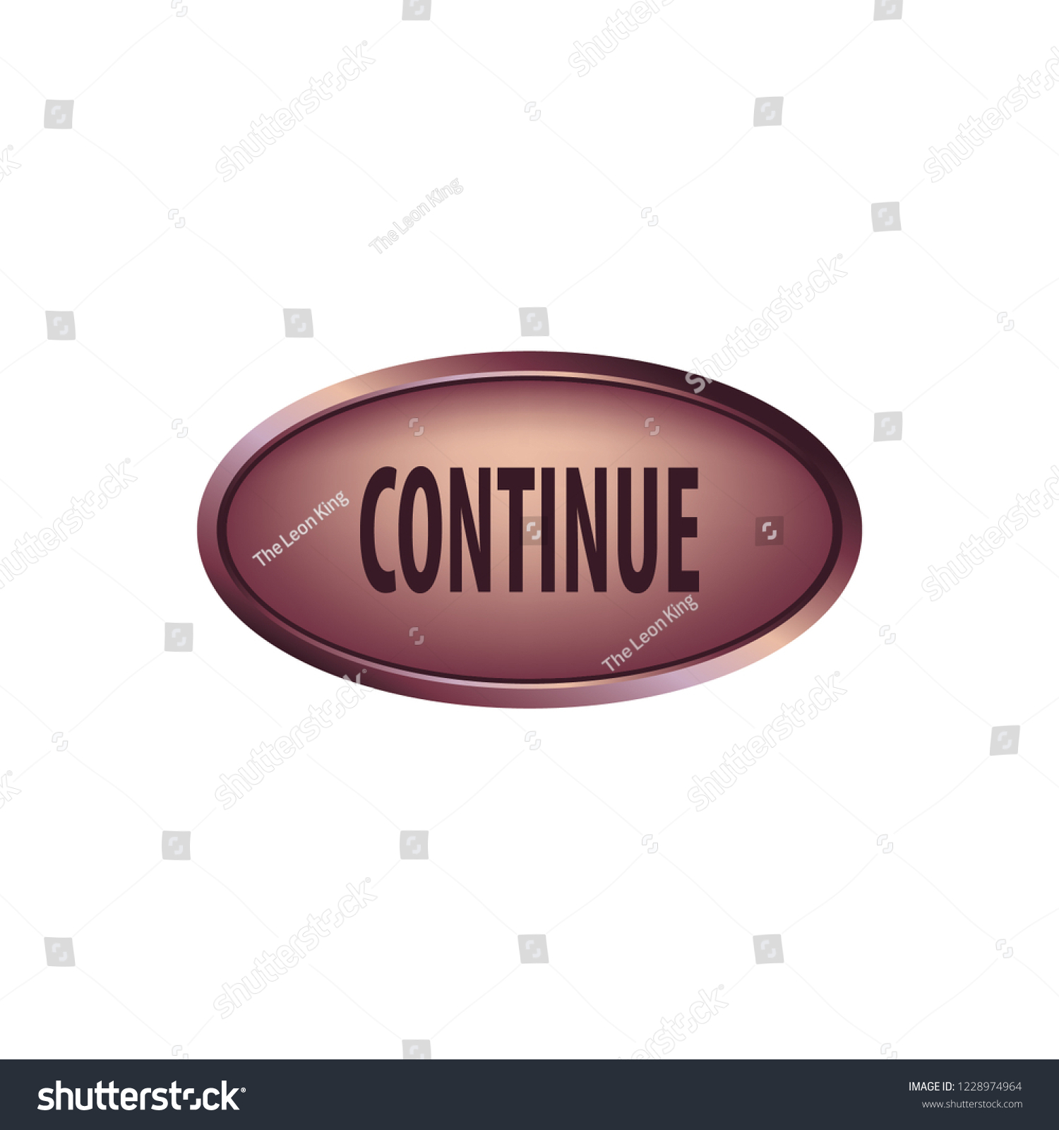 Continue Vector Button Web Design Element Stock Vector (Royalty Free ...