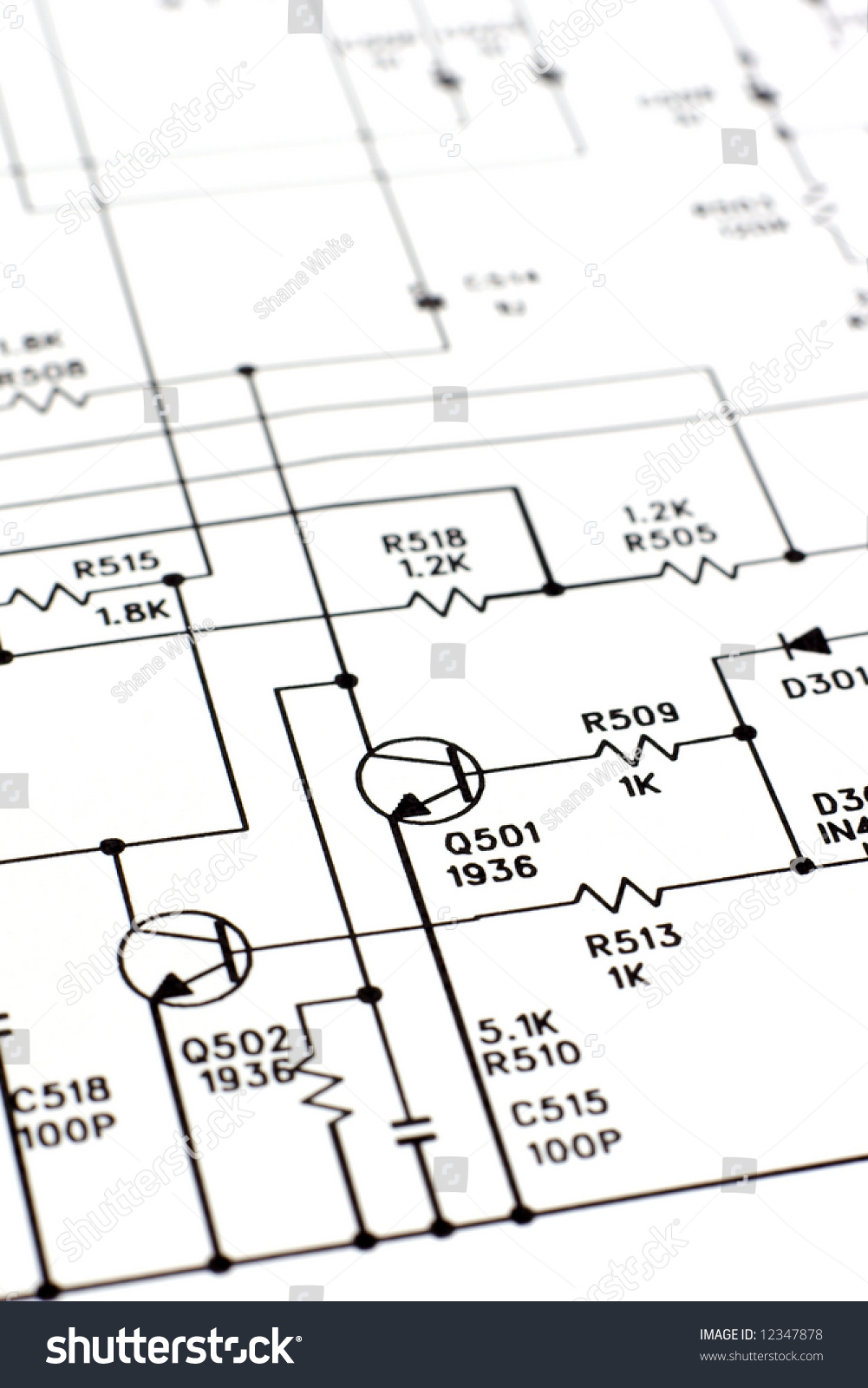 Electronic Schematic Diagram Ideal Technology Background库存照片12347878 ... Electronic Schematic Diagram Ideal Technology Background库存照片12347878 ...